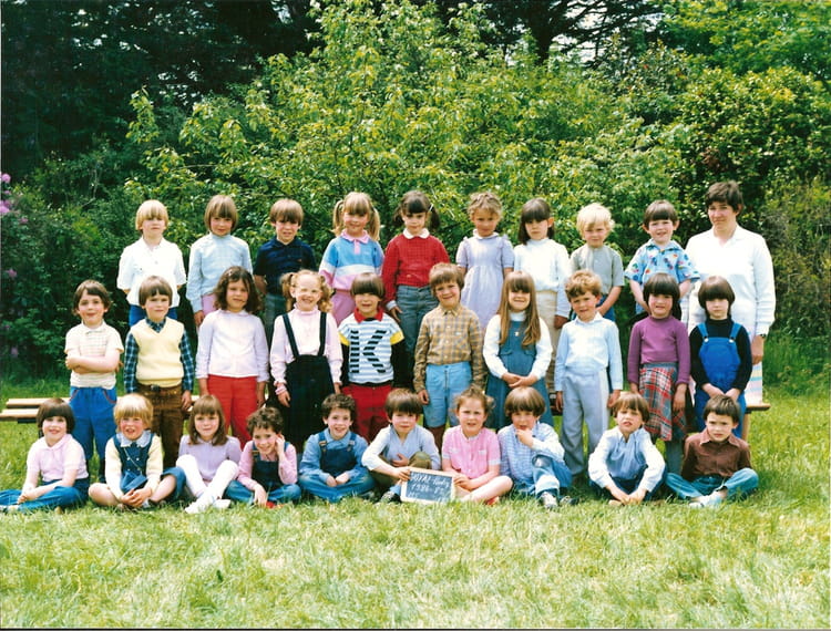 Photo de classe MS de 1985, Ecole Sainte Noyale (Noyal Pontivy ...