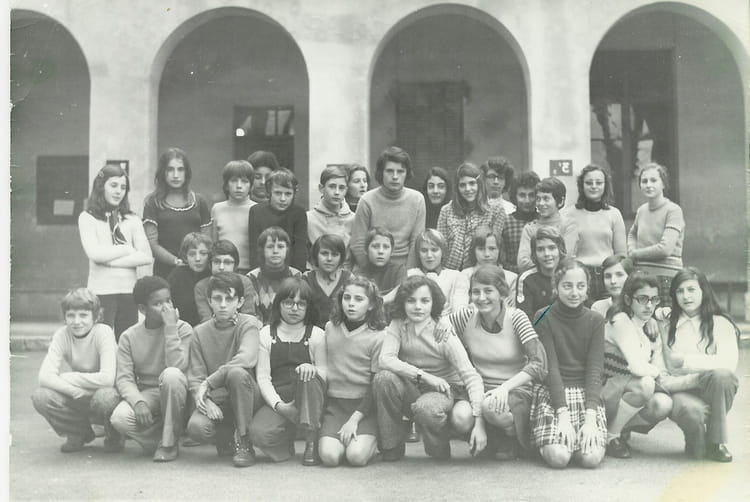 Photo de classe 5ème 1, 1973-1974 de 1973, Collège Roustan - Copains d ...