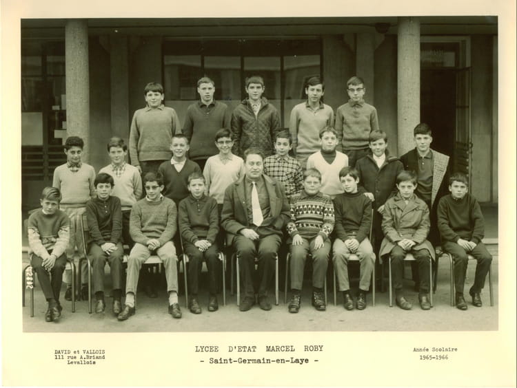 Photo de classe 5°1 mi-temps de 1965, LYCEE MARCEL ROBY - Copains d'avant