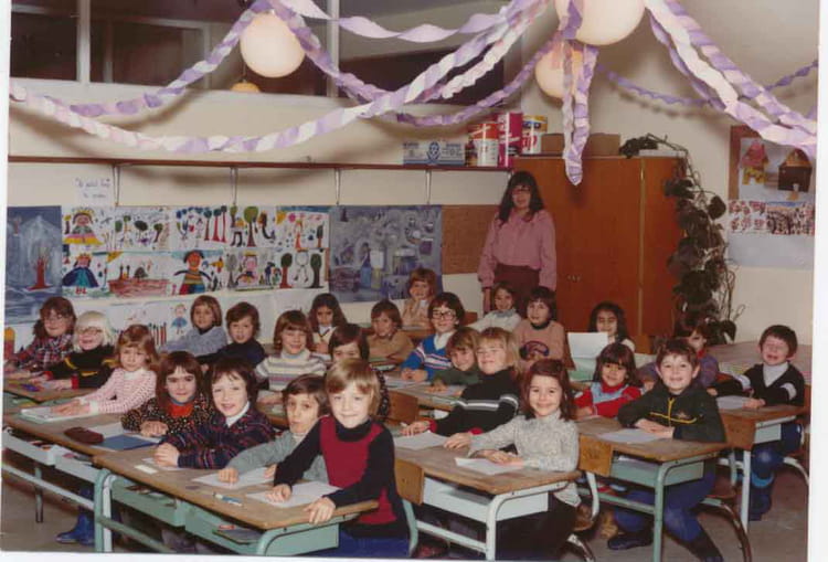 Photo de classe CP1 78-79 de 1978, GUERMOND - Copains d'avant