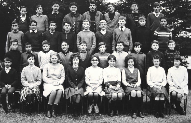 Photo De Classe 4e Moderne 6 De 1965 Lycée Et Lycee Professionnel