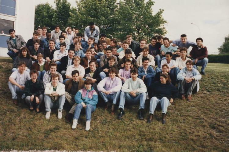 Photo de classe IUT - 2eme année de 1991, Iut Reims - Châlons ...