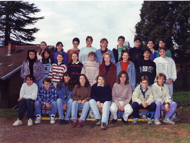 Photo de classe 3ème 3 de 1991, Collège Jean Jacques Perret - Copains d ...