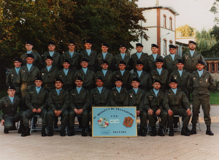 Photo de classe 53 rt metz 95/10 de 1995, 43 Rt - Copains d'avant