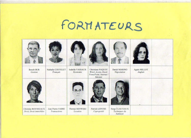 Photo de classe Formateurs PI de 2004, EPVM FORMATION - Copains d'avant